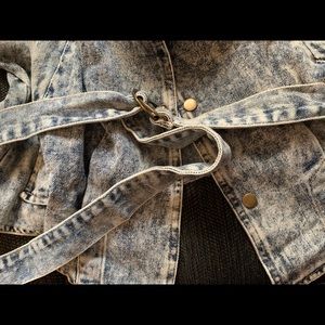 Jackets & Coats | Batwing Snap Retro Jacket Light Blue Jean Wash | Poshmark